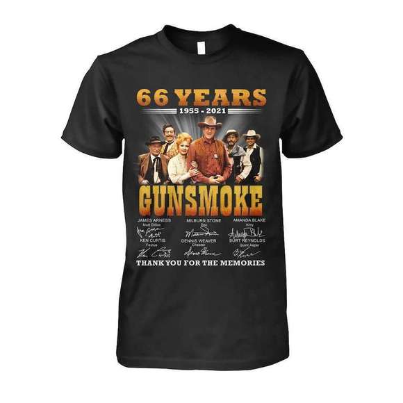 Shirts | Gunsmoke Shirt 66 Years 1955 221 Thank You For The Memories ...